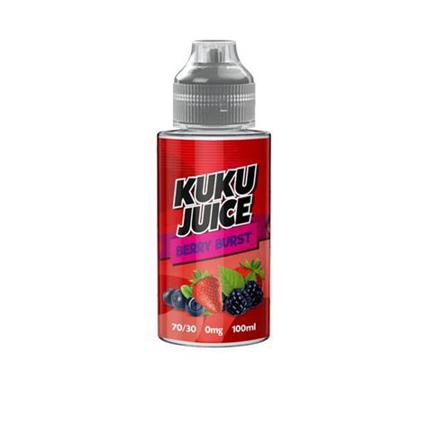 Kuku Juice 100ml E Liquid Shortfill 70vg30pg E Liquids Vapecouk