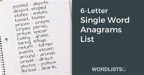 List Of Words Ending In Ette Word Lists