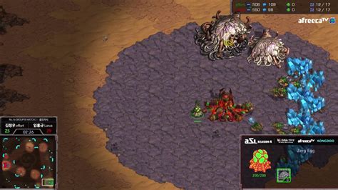 김정우을 때려잡는 임홍규의 화려한 저글링 Youtube