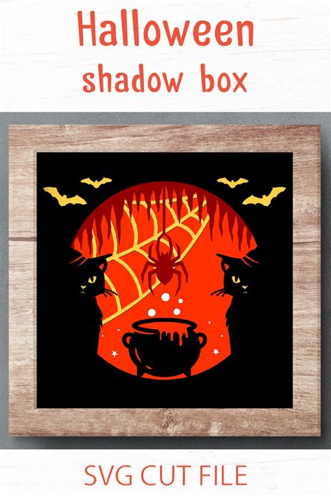 Halloween Layered Papercut Design