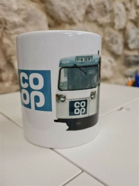 Co Op Dairies Electric Milk Float Cup Mug Milkman Dairy Co Operative