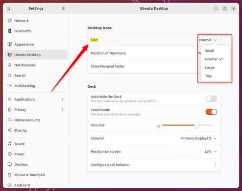 How To Change Icon Size On Ubuntu Desktop Geek Rewind