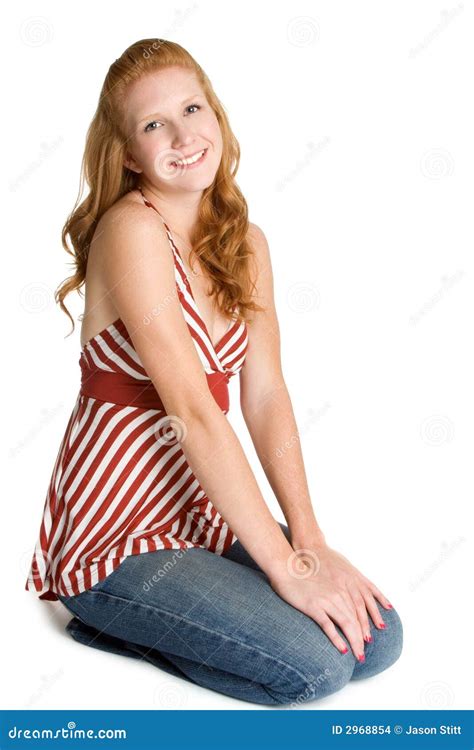 Mujer Linda Del Redhead Foto De Archivo Imagen De Arrogancia 2968854