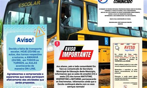 Aulas São Suspensas Em Jeremoabo Ba Por Falta De Transporte Escolar
