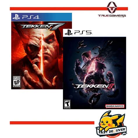 Ps4 Tekken 7 Ps5 Tekken 8 Standard Edition R1 R2 R3 English
