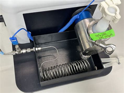 Used Microfluidics Lm10 Microfluidizer Lab Homogenizer High Shear Fluid
