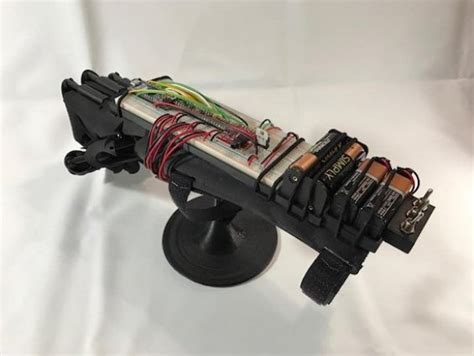 3d printed arduino bionic hand open electronics