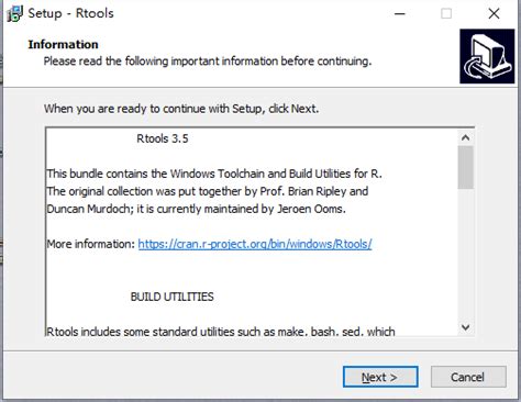 R Rtools Windows