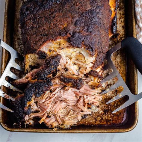 Smoked Boston Butt Electric Smoker Bbq Pulled Pork Punchfork