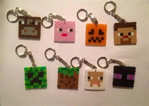 Minecraft Keychains Etsy
