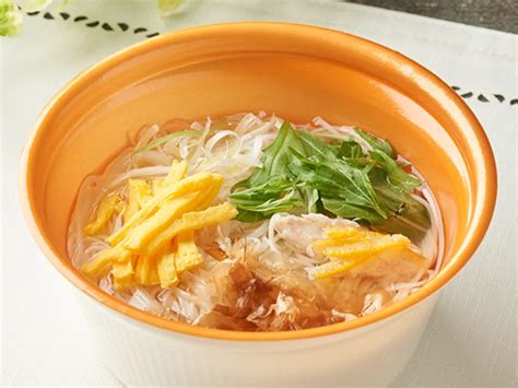 ゆず香るあったか鶏塩そうめん ファミマのそうめん
