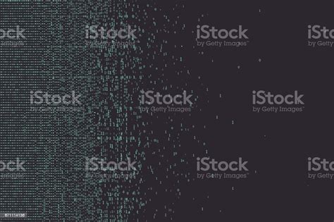 An Abstract Background Consisting Of Binary Numbers Stock Illustration Download Image Now Istock