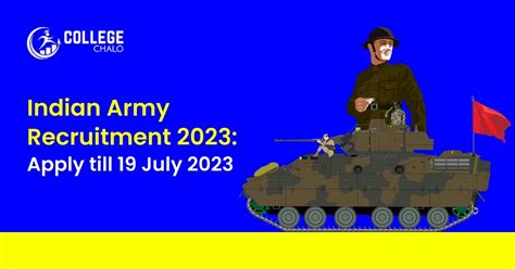 Indian Army Recruitment 2023 Apply Till 19 July 2023