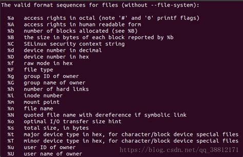 linux 命令行学习之路 8 查看文件统计信息 stat show state showstat博客· csdn博客