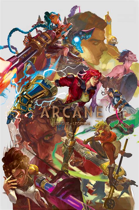 Safebooru Absurdres Arcane League Of Legends Arcane Jinx Arm Tattoo Armor Asymmetrical Bangs