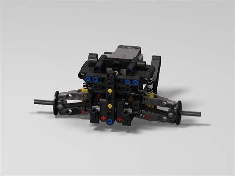 Lego Moc Front Chassis By Twooosim Rebrickable Build With Lego