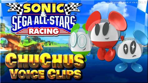 All Chuchus Voice Clips • Sonic And Sega All Stars Racing • Voice Lines