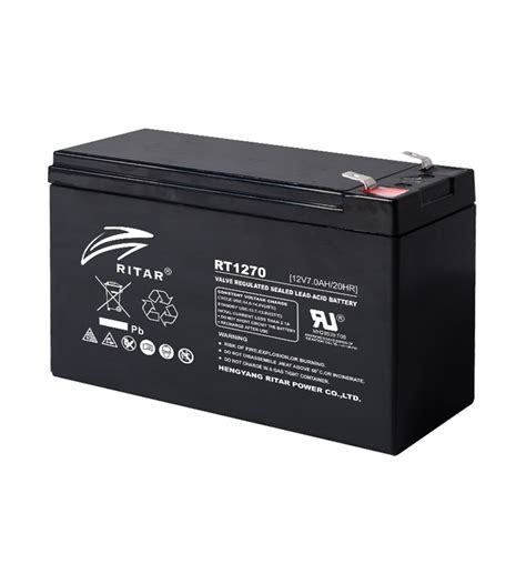 Battery Ritar 12v 7ah Rt1270 Solarhouse