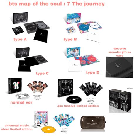 Bts Map Of The Soul 7 The Journey Japanese Album