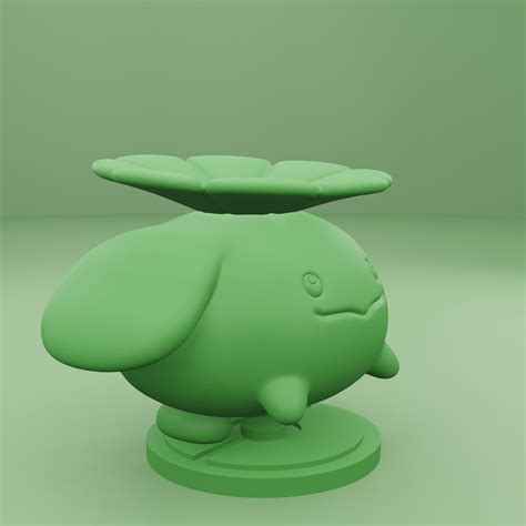 Stl File Pokemon Generation Ii Grass Type Pack 🐉 ・3d Printing Template
