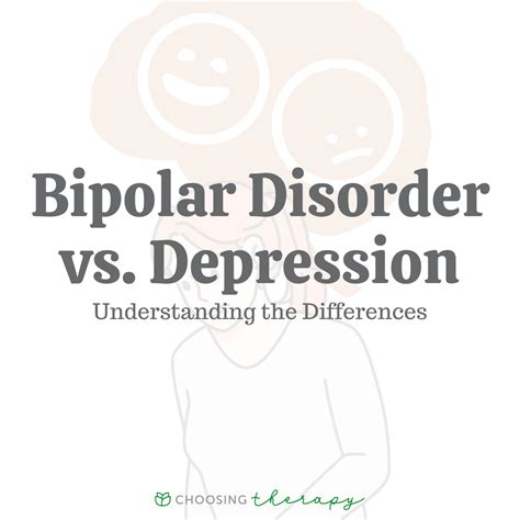 What Are The Differences Between Depression And Bipolar Disorder