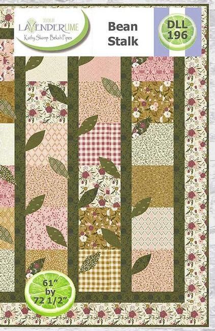Designs By Lavender Lime Bean Stalk Quilt Pattern 123stitch