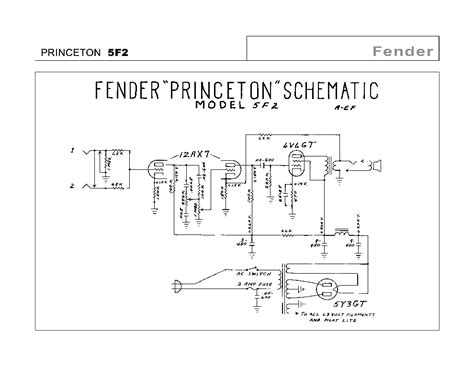 Princeton 5f2 Sch Service Manual Download Schematics Eeprom Repair