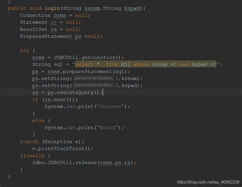 为什么jdbc 中用 Preparestatement 而不用 Statementjdbc预编译为什么快 Csdn博客