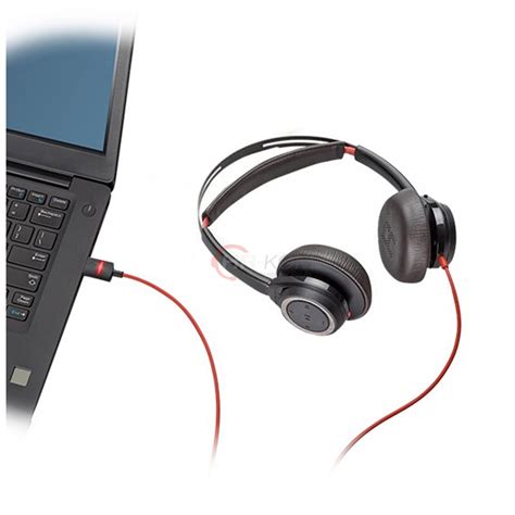 POLY Blackwire 7225 USB-A Stereo Headset mit Active Noise Cancelling