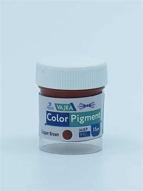 Vajra Color Pigment 15 Gms Copper Brown Vajra Epoxy Store