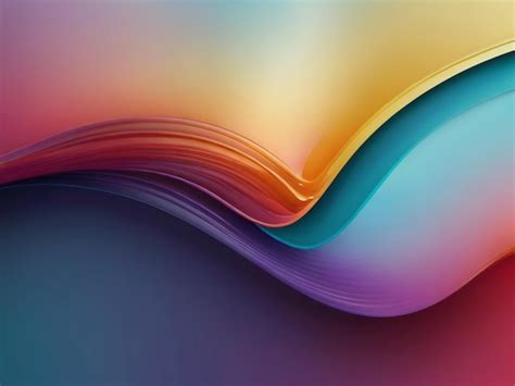 Premium Photo Glossy Gradient Background