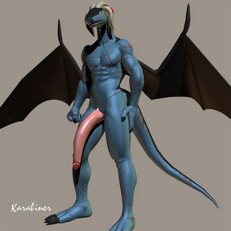 Rule 34 2010 3d Anthro Blue Skin Bune Dragon Genital Slit Grey
