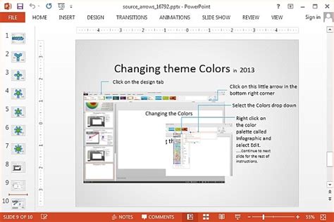 Изменить цвет диаграммы в Powerpoint 94 фото