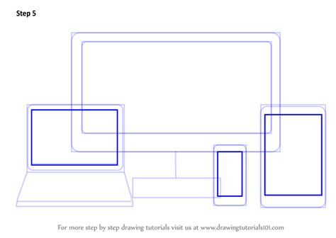 How To Draw Tech Gadgets Everyday Objects Step By Step