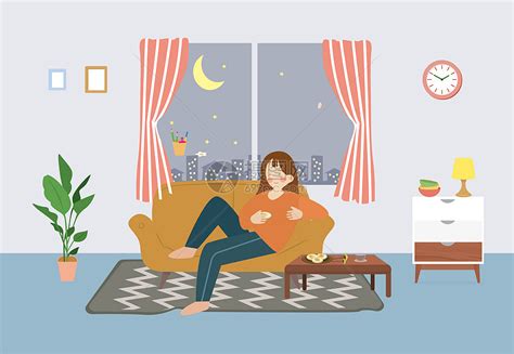 生活方式插画图片下载 正版图片400727784 摄图网