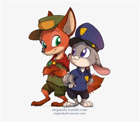 Nick Wilde X Judy Hopps Telegraph