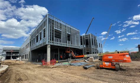 School Construction New £20m Offsite Northampton School Nearing