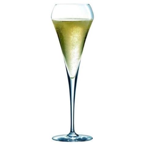 Chef And Sommelier Open Up Effervescent Champagne Flute 200 Ml Without