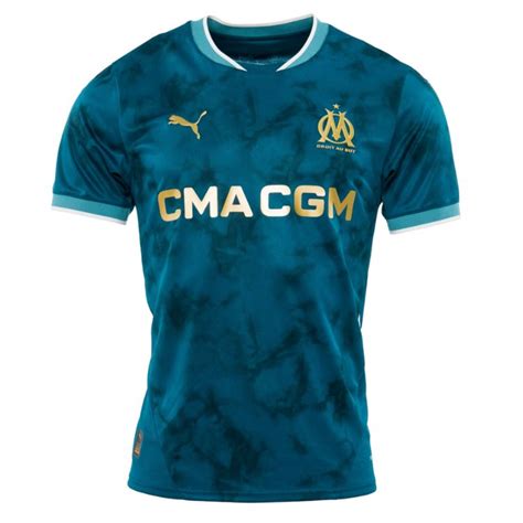 OM Away Jersey 2024 2025 Aubameyang Foot Soccer Pro
