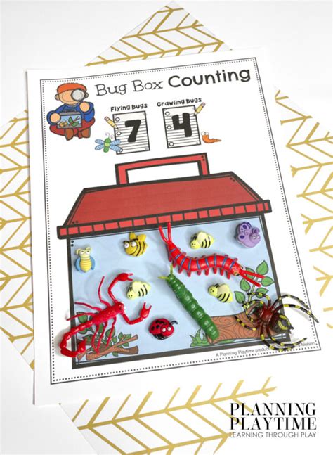 Bug Activities For Preschoolers Planning Playtime