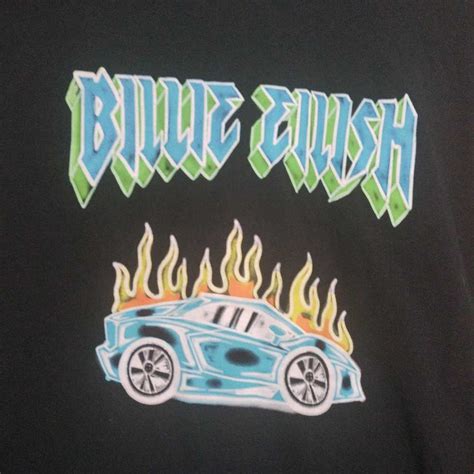 Billie Eilish Long Sleeve Shirt World Tour 2019 Gem
