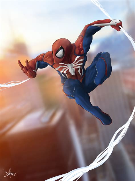 Spider Man Insomniac By Defract On Deviantart