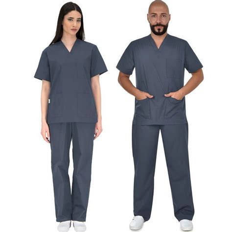 Tenue Complete Professionnelle Uniforme Professionnel B Well Gris