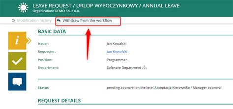 How To Withdraw Or Modify A Leave Request SSC Master Support