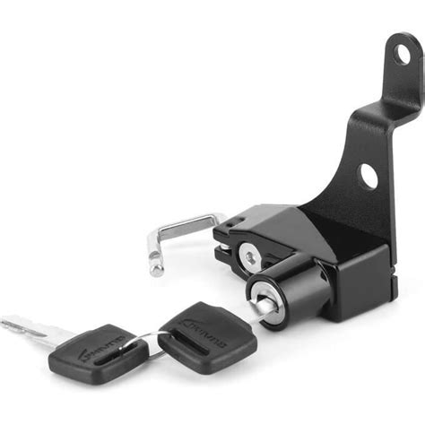 Antivol De Casque De Moto Facile À Verrouiller Forte Rigidité Facile À Transporter Antivol