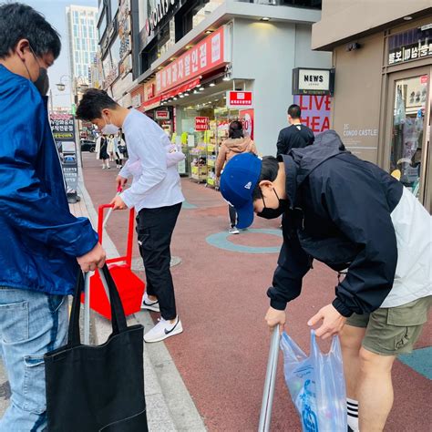 2022년 4월 9일 플로깅 자원봉사 feat 안산지구봉사대 봉사갤러리 경기청년봉사단