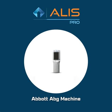 Abbott Abg Machine 2 Part At ₹ 300000 In Jalandhar Id 2853663191512