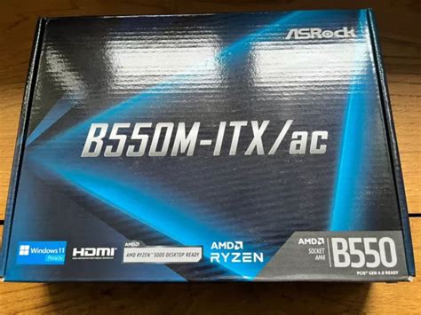 Asrock Amd B550 Am4 Mini Itx Ddr4 Sdram Motherboard £68 00 Picclick Uk