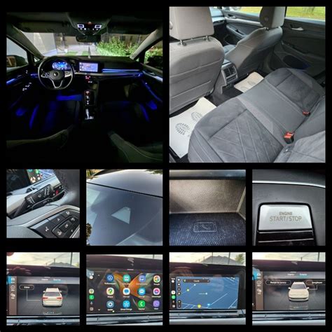 vw golf 8 style 2022 dsg 7 1 led navi alcantara virtual cockpit acc e6