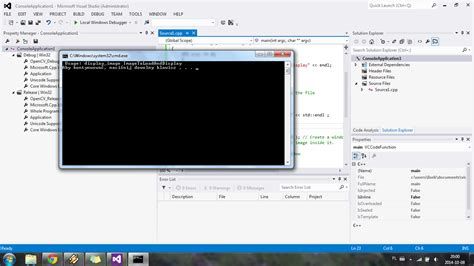 C Program Does Not Proceed Opencv Related Stack Overflow